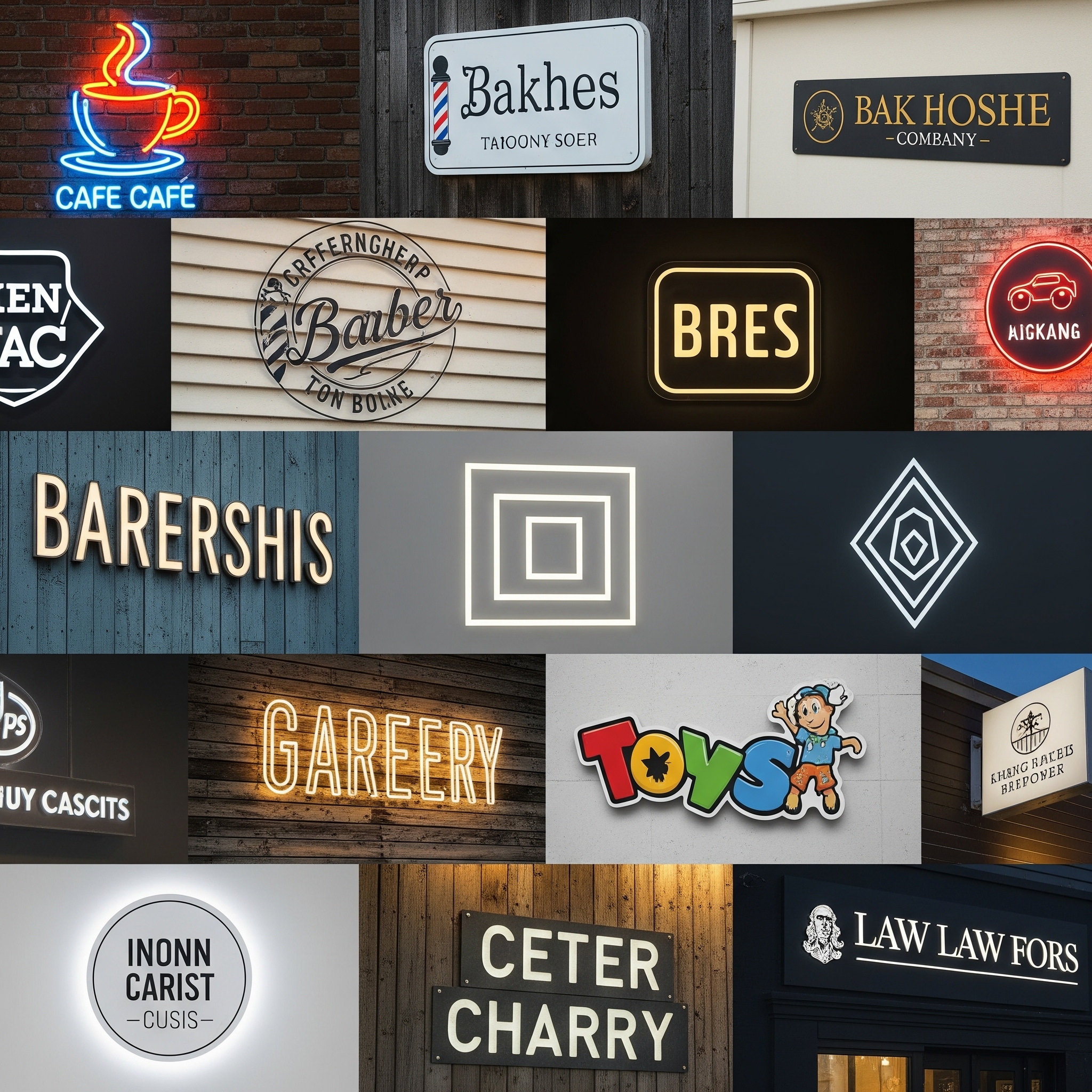 Best logo signage