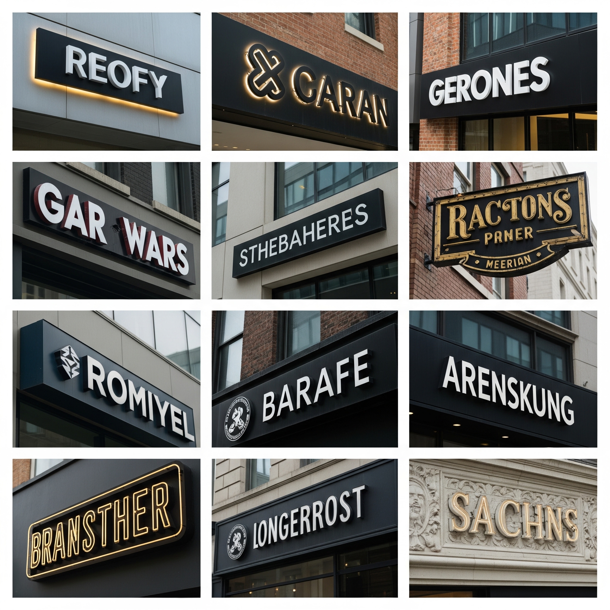 Best logo signage